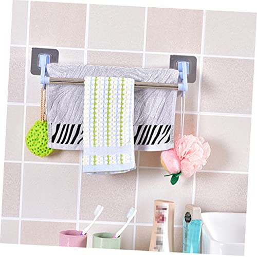 Towel Shelf Door Hanging Bathroom Tissue Holder Towel Rack Wall Mounted Black Towel Holder Black Towel Bar Traceless Towel Rack Practical Towel Rack Traceless Towel Shelf