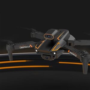 Wifi Fpv Drone With 1080p Hd Camera, Quadcopter Pneumatic Fixed Altitude Rc Plane Toy, Altitude Hold Mode Foldable Rc Drone Quadcopter Circle Flight, Course Flight, Altitude Hold, Headless Mode (A Single camera shot)