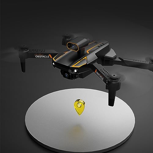 Wifi Fpv Drone With 1080p Hd Camera, Quadcopter Pneumatic Fixed Altitude Rc Plane Toy, Altitude Hold Mode Foldable Rc Drone Quadcopter Circle Flight, Course Flight, Altitude Hold, Headless Mode (A Single camera shot)