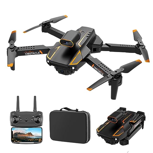 Wifi Fpv Drone With 1080p Hd Camera, Quadcopter Pneumatic Fixed Altitude Rc Plane Toy, Altitude Hold Mode Foldable Rc Drone Quadcopter Circle Flight, Course Flight, Altitude Hold, Headless Mode (A Single camera shot)