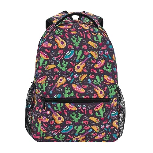 ODAWA Mexico Cinco De Mayo Girls Backpacks for Middle School Backpack College Women