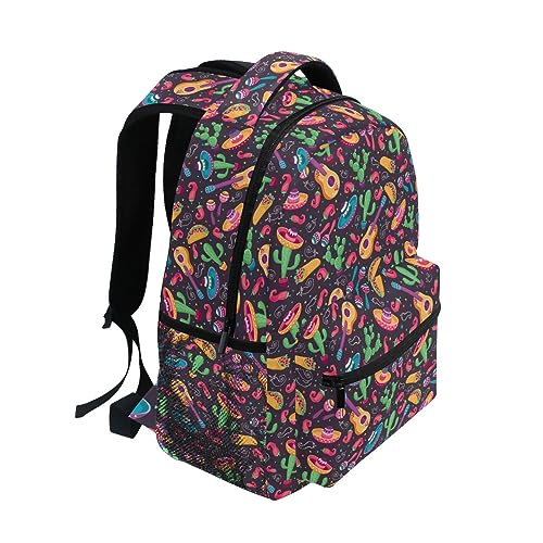 ODAWA Mexico Cinco De Mayo Girls Backpacks for Middle School Backpack College Women