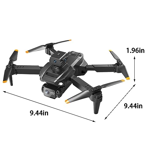 WiFi FPV Drone With 1080P HD Camera Altitude Hold Mode Foldable RC Drone Quadcopter Circle Fly, Voice Gesture Control RC Quadcopter with Modular Battery for long flight time, Auto Hover, Carrying Case