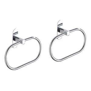 towel rack 2pcs towel hanger wall mounted towel holder towel rack no punching towel ring tower hanger towel hanging towel bar single towel shelf towel bar