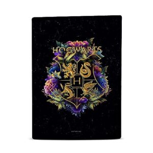 Head Case Designs Officially Licensed Harry Potter Hogwarts Crest Graphics Vinyl Faceplate Sticker Gaming Skin Decal Compatible with Sony Playstation 5 PS5 Disc Edition Console & DualSense Controller