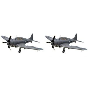 revell 1:48 sbd dauntless, gray (pack of 2)