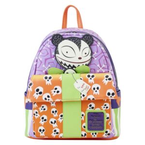 loungefly nightmare before christmas scary teddy present double strap shoulder bag