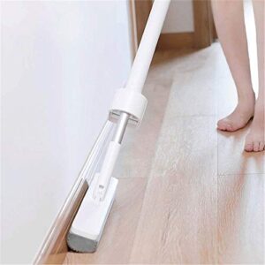 YLYAJY Flat Mop Floor Telescopic with Large Microfiber Pads Spin Mop 360 Degree Handle Home Windows Kitchen Floor Cleaner Wood Tile