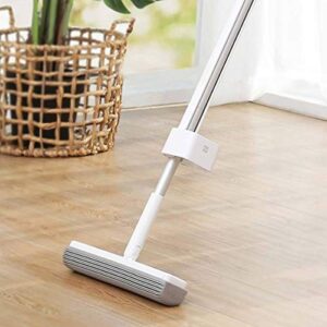 YLYAJY Flat Mop Floor Telescopic with Large Microfiber Pads Spin Mop 360 Degree Handle Home Windows Kitchen Floor Cleaner Wood Tile