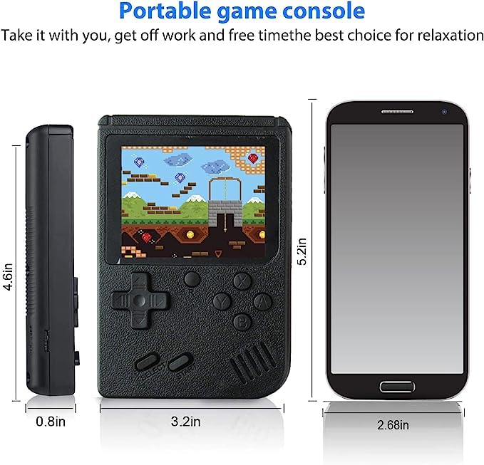 400 in 1 Portable Retro Handheld Game Console 3.0 Inch