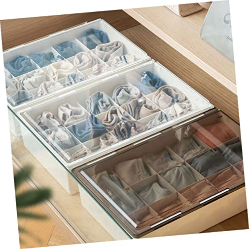 TIDTALEO 1pc Box Storage Box Storage Drawers for Clothes Plastic Storage Containers for Clothes Wall Mounted Drawers Sock Drawer Divider Socks Storage Container Clothes Storage Drawers Pp