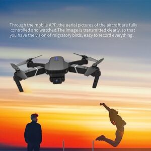 PRIZOM Pro Drone 4K HD Camera Foldable Drone Height Fixed Remote Control Pro Wifi Drone Gift Toys Dual Camera 2 Battery