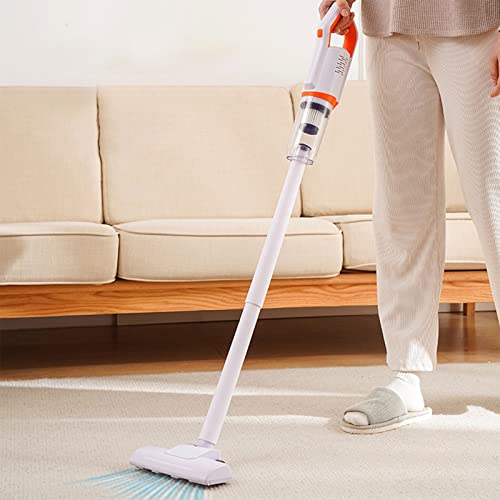 Cordless Vacuum Cleaner With 30 Mins Running Time, Electric Broom Vacuum Sweeper, Powerful Suction Portable Handheld Lightweight Stick Vacuum Cleaner, for Pet Hair Low-Pile Carpet and Hard Floor