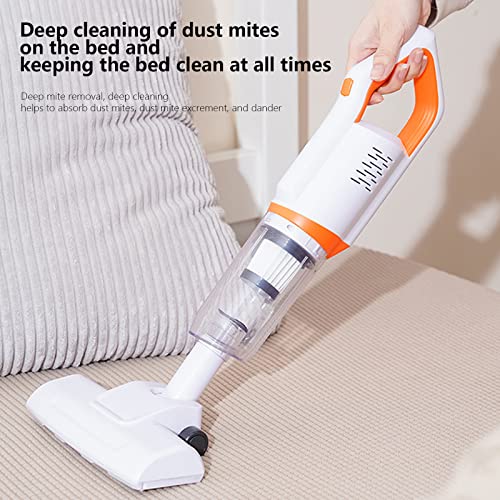 Cordless Vacuum Cleaner With 30 Mins Running Time, Electric Broom Vacuum Sweeper, Powerful Suction Portable Handheld Lightweight Stick Vacuum Cleaner, for Pet Hair Low-Pile Carpet and Hard Floor