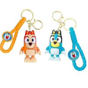 2pcs cute kawaii accessories anime keychain adorable keychain keyring key purse handbag car and backpack, bags charms, keychains for kids, cute keychains for women, kids toys.