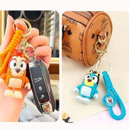 2pcs Cute Kawaii Accessories Anime Keychain Adorable Keychain Keyring Key Purse Handbag Car And Backpack, Bags Charms, Keychains For Kids, Cute Keychains For Women, Kids Toys.