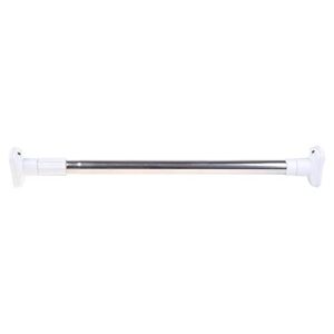 extendable telescopic rods shower curtain poles clothes wardrobe rack curtain rods for windows 66 to 144