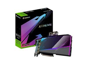 gigabyte aorus geforce rtx 4070 ti 12gb xtreme waterforce wb graphics card, waterforce water block cooling system, 12gb 192-bit gddr6x, gv-n407taorusx wb-12gd video card