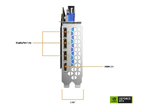 Gigabyte AORUS GeForce RTX 4070 Ti 12GB Xtreme WATERFORCE WB Graphics Card, WATERFORCE Water Block Cooling System, 12GB 192-bit GDDR6X, GV-N407TAORUSX WB-12GD Video Card