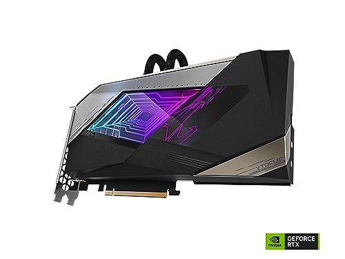 Gigabyte AORUS GeForce RTX 4070 Ti 12GB Xtreme WATERFORCE Graphics Card, WATERFORCE All-in-one Cooling System, 12GB 192-bit GDDR6X, GV-N407TAORUSX W-12GD Video Card