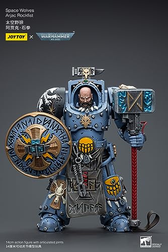 JoyToy Warhammer 40K: Space Wolves Ariac Rockfist 1:18 Scale Action Figure