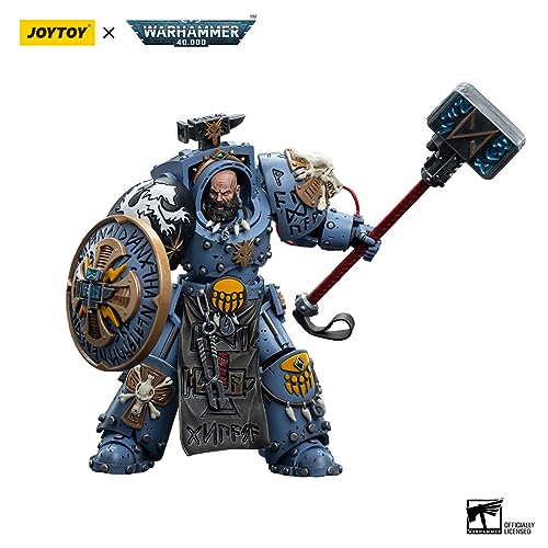 JoyToy Warhammer 40K: Space Wolves Ariac Rockfist 1:18 Scale Action Figure