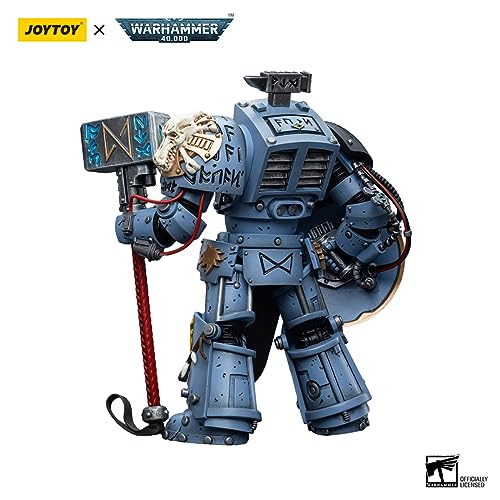 JoyToy Warhammer 40K: Space Wolves Ariac Rockfist 1:18 Scale Action Figure