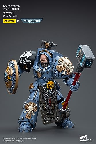 JoyToy Warhammer 40K: Space Wolves Ariac Rockfist 1:18 Scale Action Figure