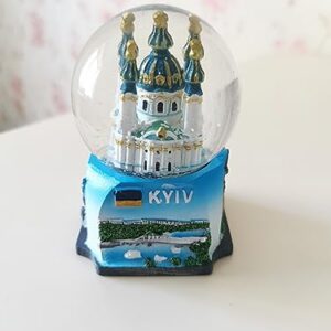 Kyiv Snow Globe Souvenir Capital of Ukraine