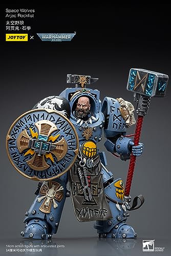 JoyToy Warhammer 40K: Space Wolves Ariac Rockfist 1:18 Scale Action Figure