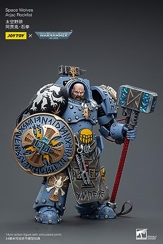 JoyToy Warhammer 40K: Space Wolves Ariac Rockfist 1:18 Scale Action Figure