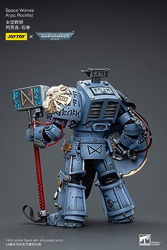 JoyToy Warhammer 40K: Space Wolves Ariac Rockfist 1:18 Scale Action Figure