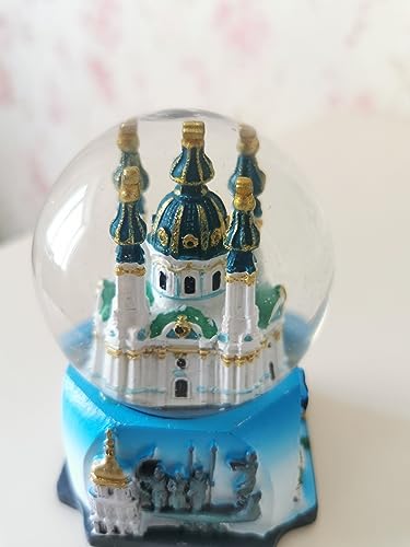 Kyiv Snow Globe Souvenir Capital of Ukraine