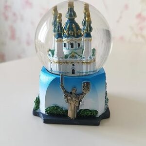 Kyiv Snow Globe Souvenir Capital of Ukraine