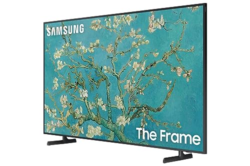 SAMSUNG QN50LS03BAFXZA 50 Inch The Frame 4K UltraHD Smart QLED TV with a HW-Q60C 3.1ch Soundbar and Subwoofer with Dolby Atmos (2022)