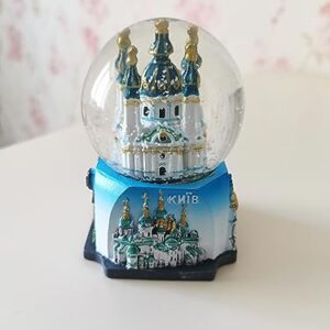 Kyiv Snow Globe Souvenir Capital of Ukraine