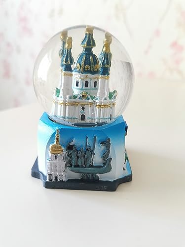 Kyiv Snow Globe Souvenir Capital of Ukraine