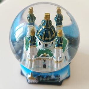 Kyiv Snow Globe Souvenir Capital of Ukraine