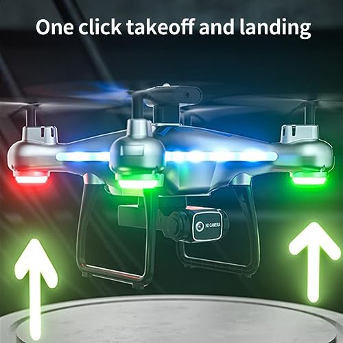 Drone With 4K Dual HD Camera Optical Localization Remote Control Toys Gifts For Boys Girls, Headless Mode, O𝚗e Key Take Off/Land, Altitude Hold, Intelligent Obstacle Avoidance