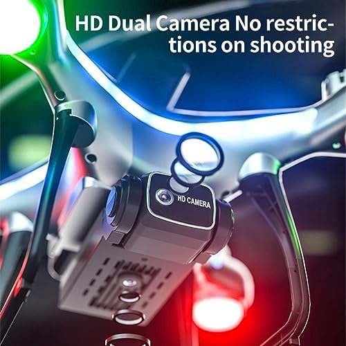 Drone With 4K Dual HD Camera Optical Localization Remote Control Toys Gifts For Boys Girls, Headless Mode, O𝚗e Key Take Off/Land, Altitude Hold, Intelligent Obstacle Avoidance