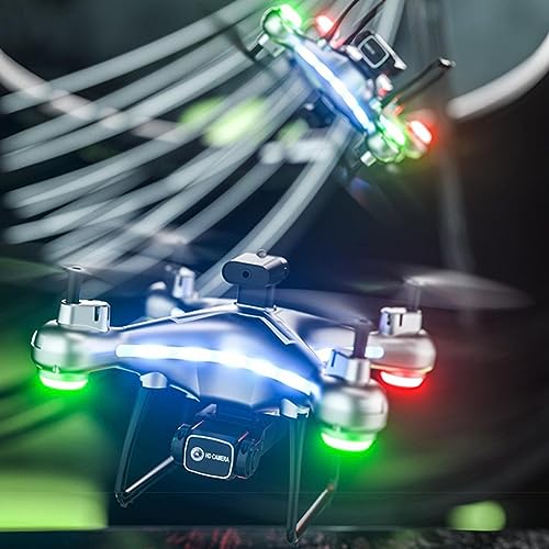 Drone With 4K Dual HD Camera Optical Localization Remote Control Toys Gifts For Boys Girls, Headless Mode, O𝚗e Key Take Off/Land, Altitude Hold, Intelligent Obstacle Avoidance