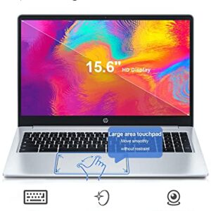 HP Chromebook Laptop for Student & Business, 15.6" HD Display, 8GB RAM, 192GB Storage (64GB eMMC+128GB MSD Card), Quad-Core Intel Pentium N200, Long Battery Life, WiFi, UHD Graphics, Chrome OS