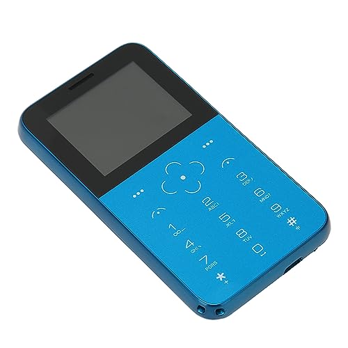 Airshi Dumb Phone, ABS 0.08MP Elderly Cellphone for Home (Deep Sea Blue)