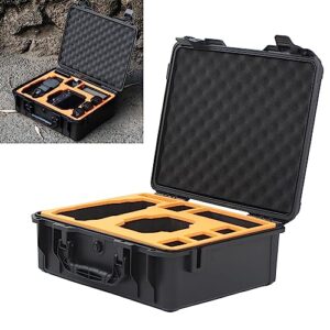 Airshi RC Drone Case, RC Drone Storage Bag Shockproof Precise Molding Waterproof Large Capacity for Mavic 3 Pro