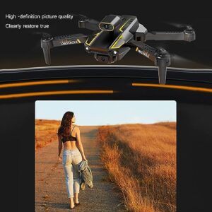 RKSTD Adult Kids Dual Camera Drone, HD FPV Camera Mini RC Quadcopter Drone Toy, With Intelligent Obstacle Avoidance, One Button Start/Return, Altitude Hold, Track Flight