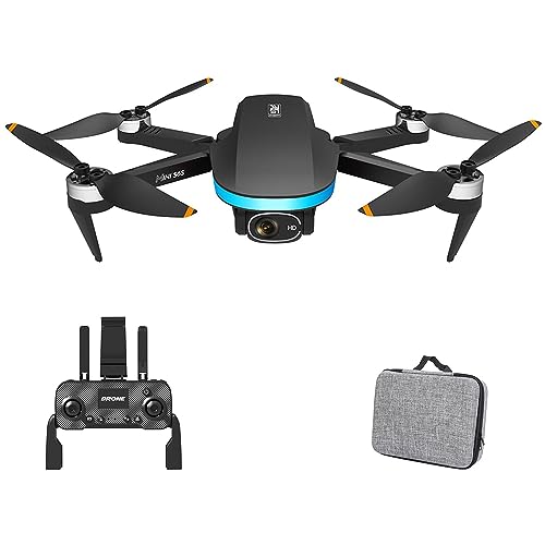 RKSTD Foldable FPV RC Drone For Adults Beginners And Kids; Voice Gesture Control RC Quadcopter With HD WiFi Camera, Brushless Motor, Auto Hover, Waypoint Flying