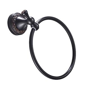 black towel holder black towel ring towel rack black vintage black bronze brushed towel ring round black towel rack