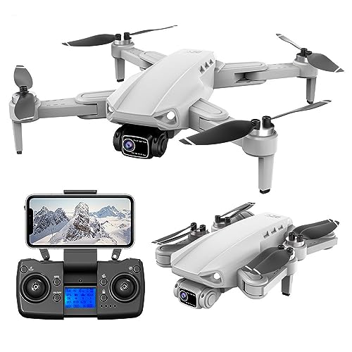 RKSTD Adult RC Drone With HD Camera, RC Quadcopter, Fixed Height, Headless Mode, Automatic Return, Brushless Motor, Waypoint Flight, Follow Me, Headless Mode, Holiday Gift For Adults