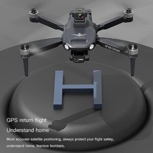 RKSTD 4K Camera GPS Adult RC Drone, RC Quadcopter, Fixed Height, Headless Mode, 360° Obstacle Avoidance, Automatic Return, Brushless Motor, Waypoint Flight, Holiday Gift For Adults