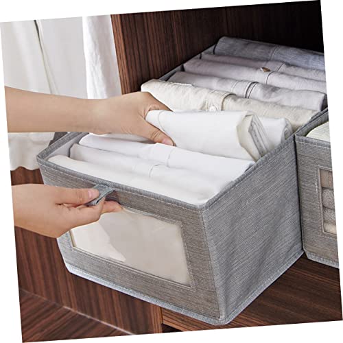 NOLITOY Storage Box blanket for kids socks organizer clothes organizer for closet Foldable Storage Case foldable storage cube dresser drawer organizer Container Bin Foldable Container